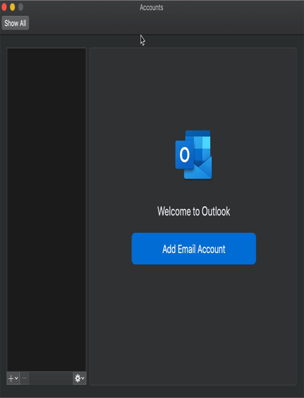 Proton Mail Bridge Microsoft Outlook 2019 for macOS setup guide | Proton