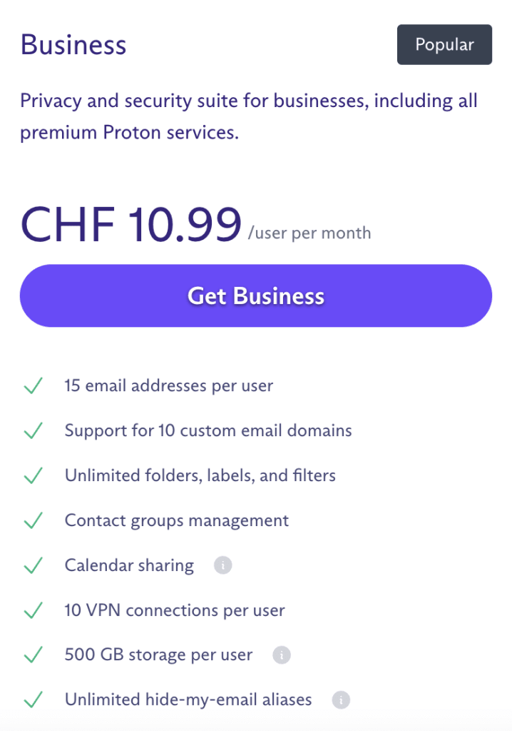 How to create a business email address that’s secure | Proton