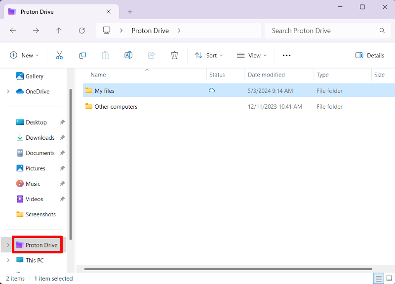 How to use the Proton Drive Windows app | Proton