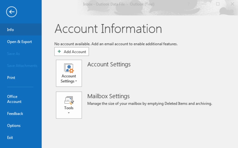 Proton Mail Bridge Microsoft Outlook 2013 for Windows setup guide | Proton
