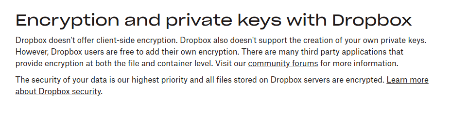Is Dropbox secure? | Proton