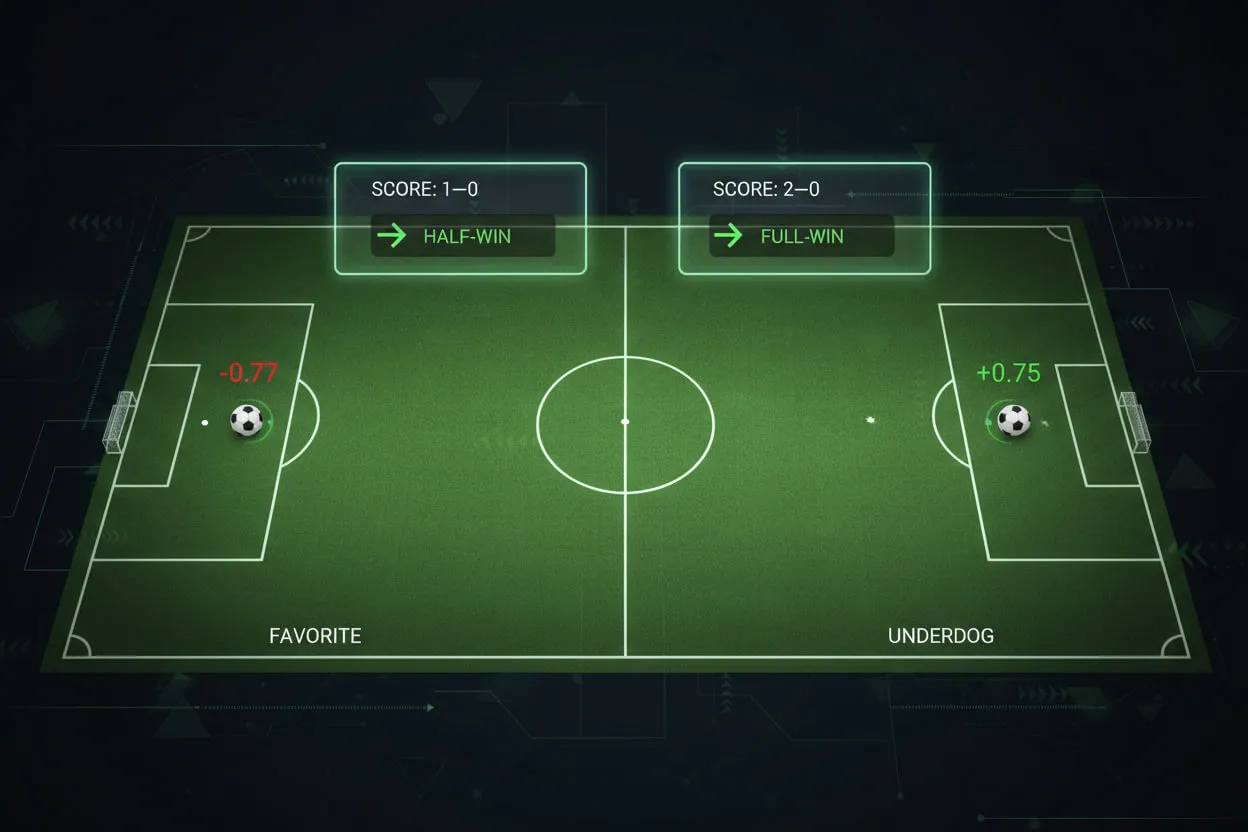 Asian Handicap 0.75 Meaning Explained for Football Betting