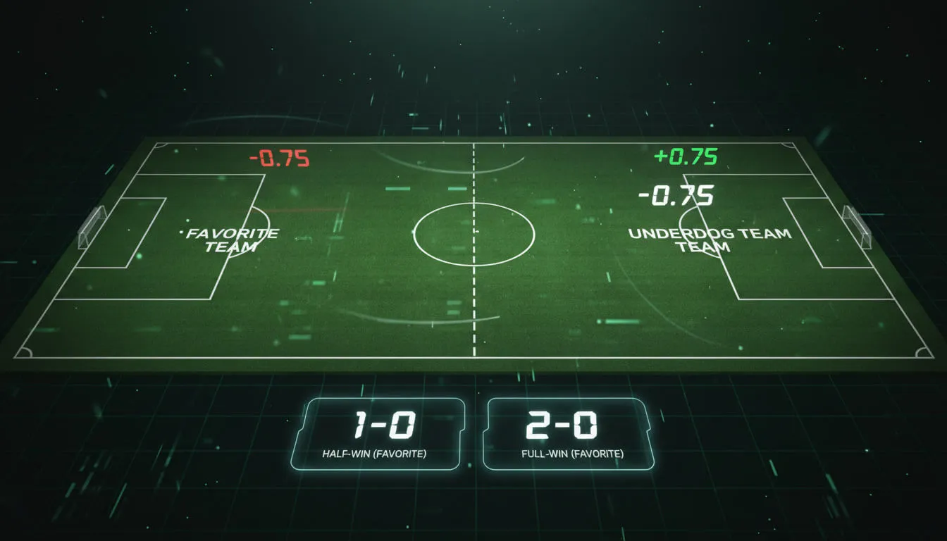 Asian Handicap 0.75 Meaning Explained for Football Betting