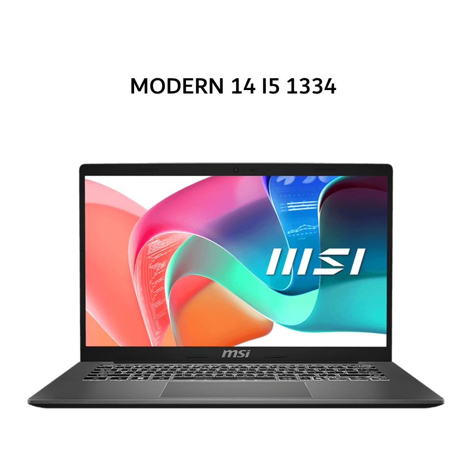MSI MODERN 14 I5 1334 8GB 512GB W11 14.0FHD BLIT 2Y SLV -F13MG.647 ...