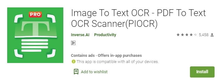 5 Best OCR Apps To Scan Handwriting To Text