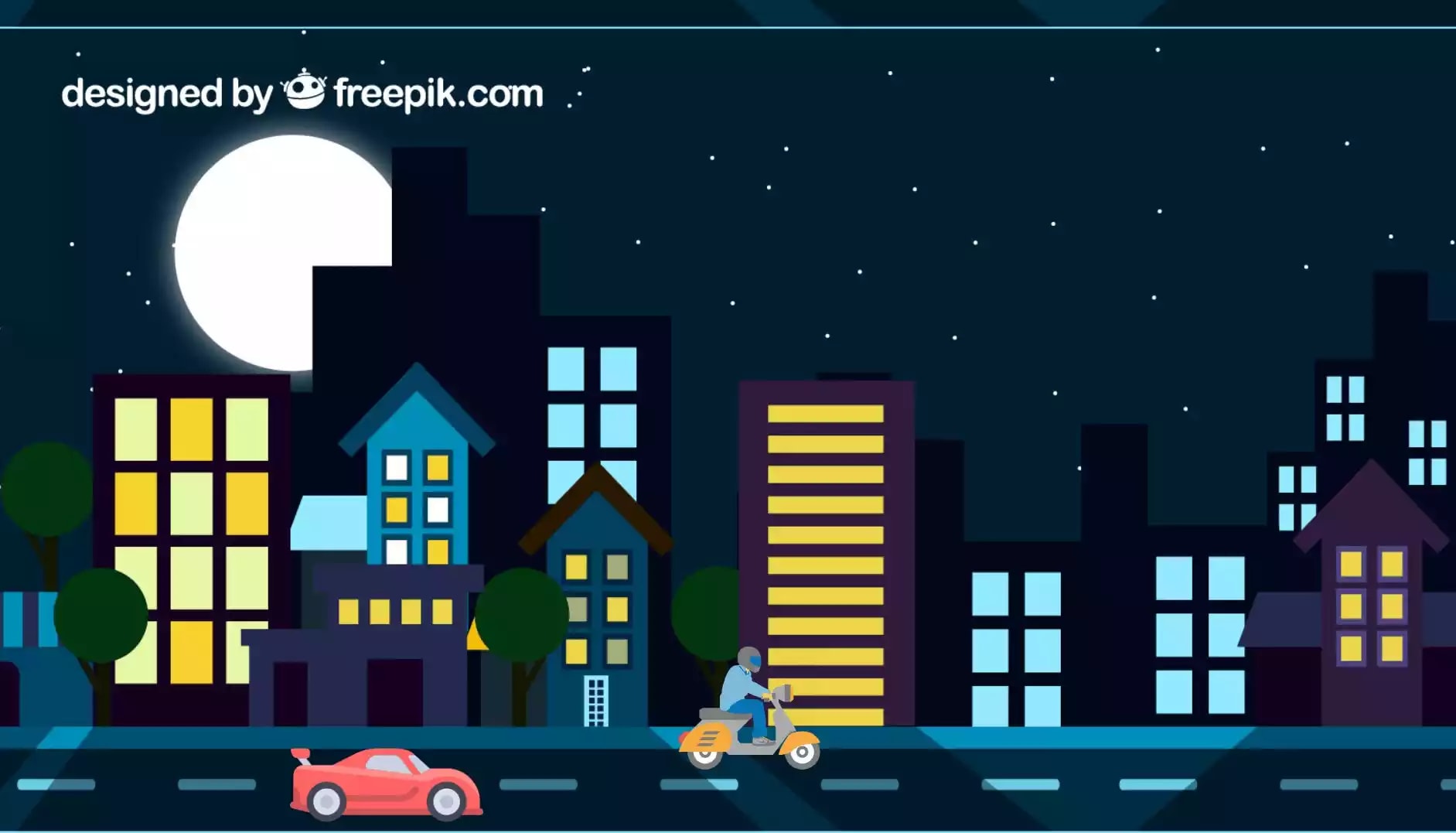 Driving Car And Bike using CSS Animation | Mridul.Tech