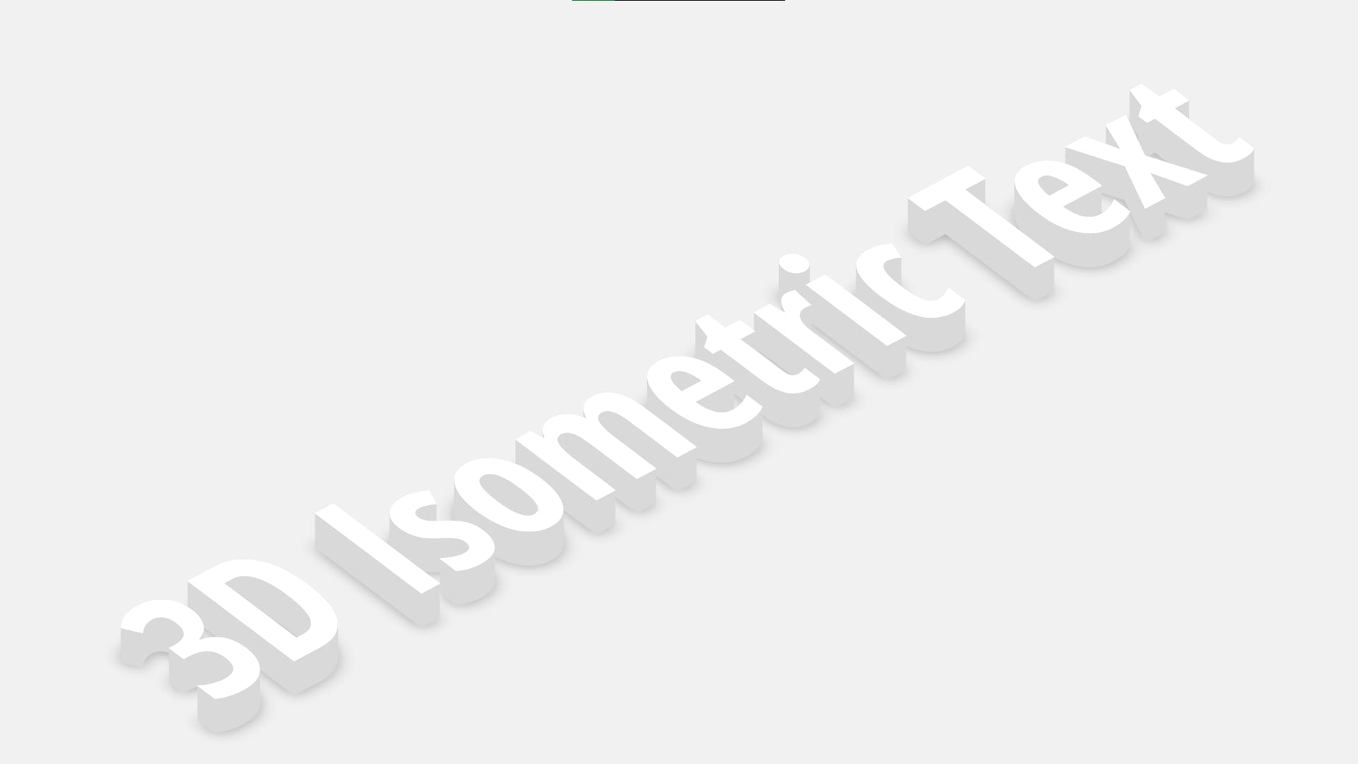 3D Isometric Text Generator | Create Dynamic Text Effects