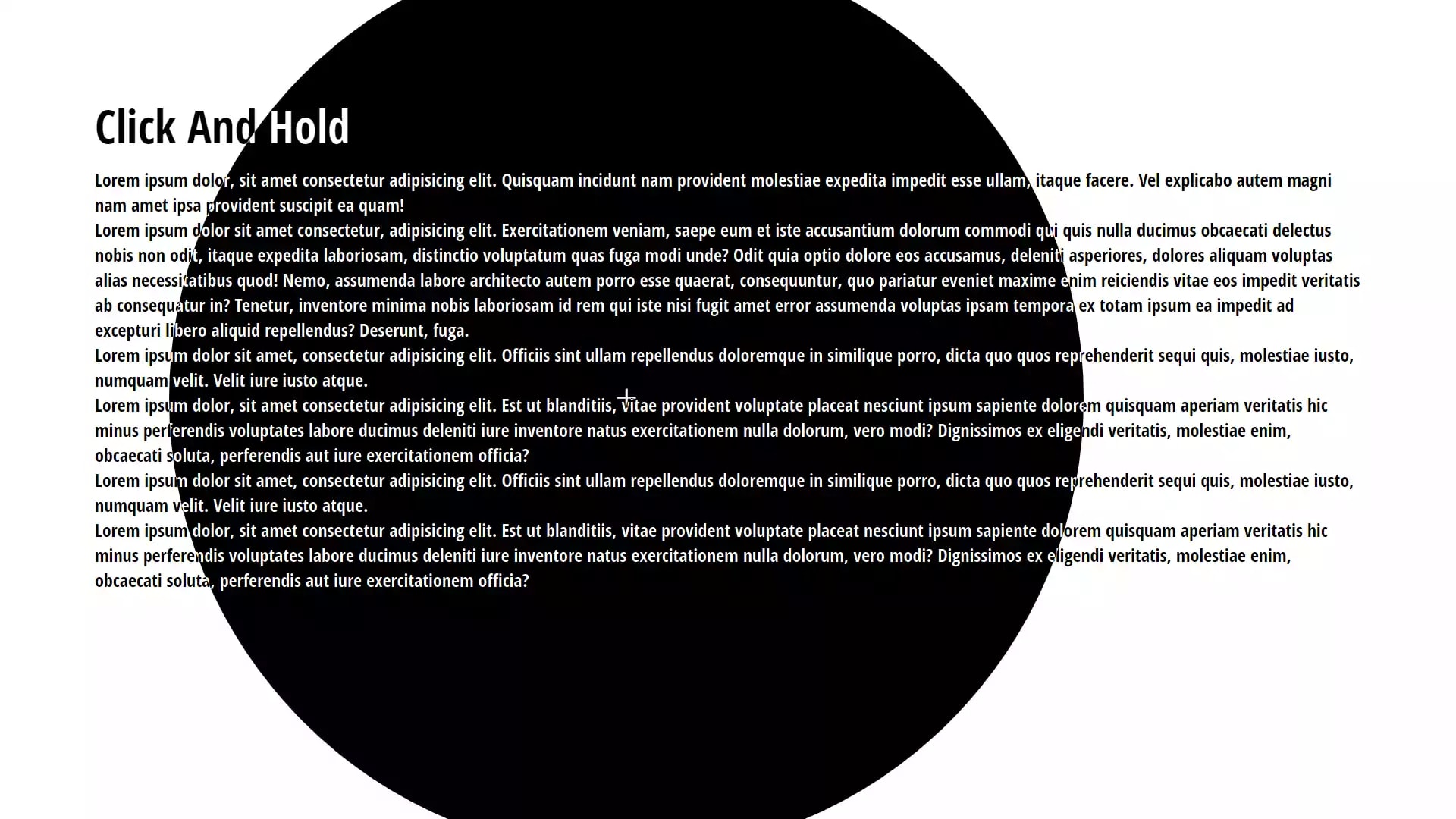 Click and Hold Effects | Add Interactive Magic to Your Website