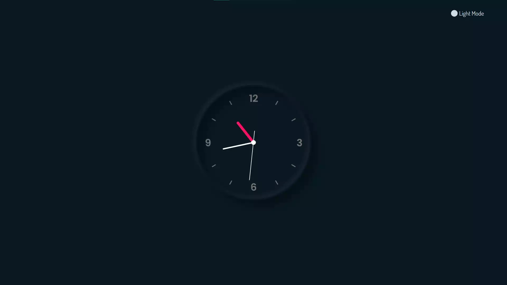 Create Neumorphism Analog Clock UI with Dark/Light Mode Create Neumorphism Analog Clock UI with Dark/Light Mode