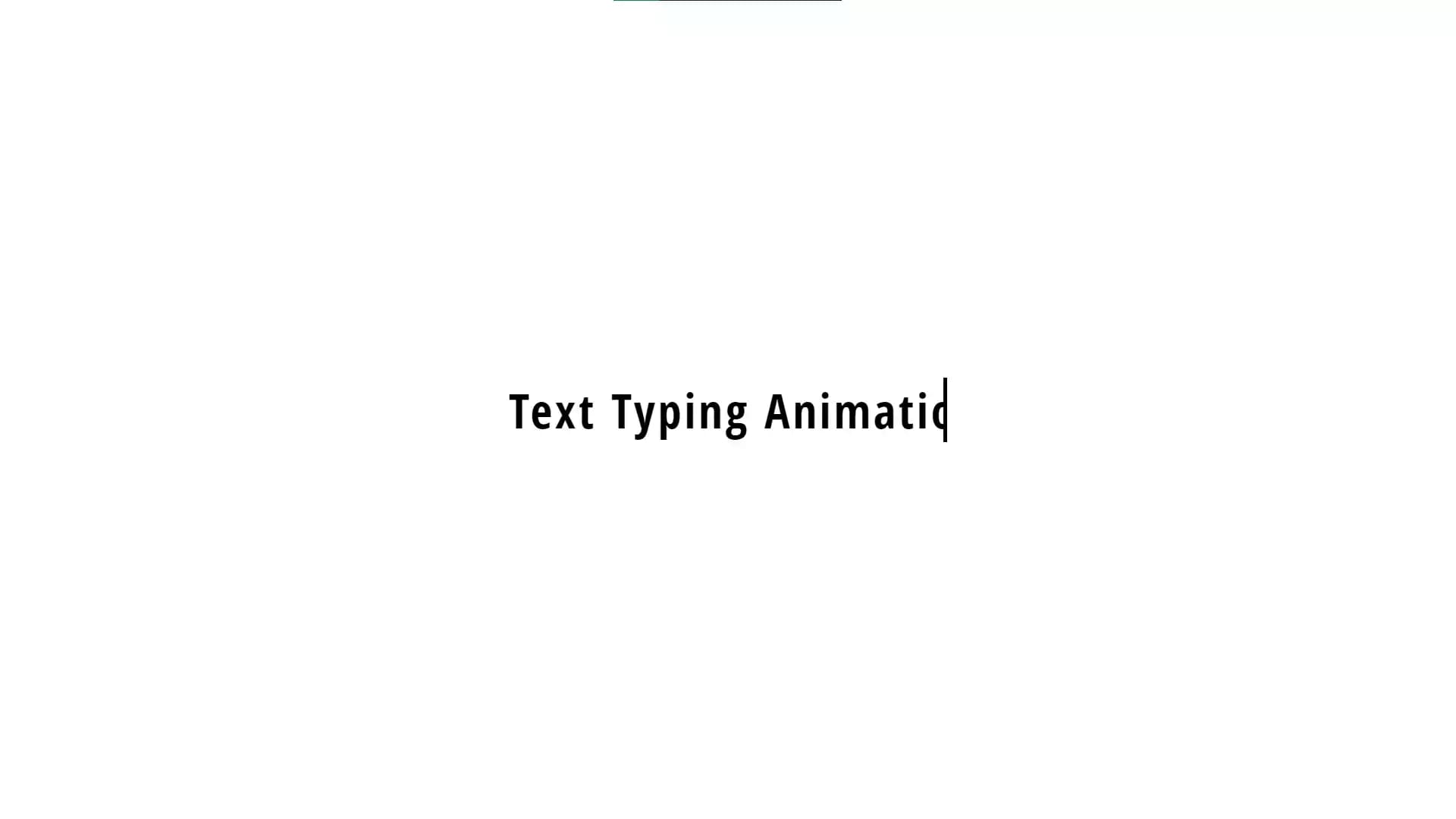 Create Text Typing Animation With Html Css And Javascript