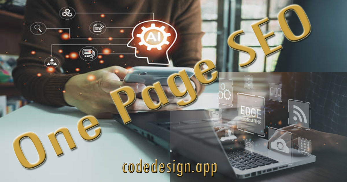 OnePageSEO Code Design: Elevate Your Online Presence with Seamless SEO ...