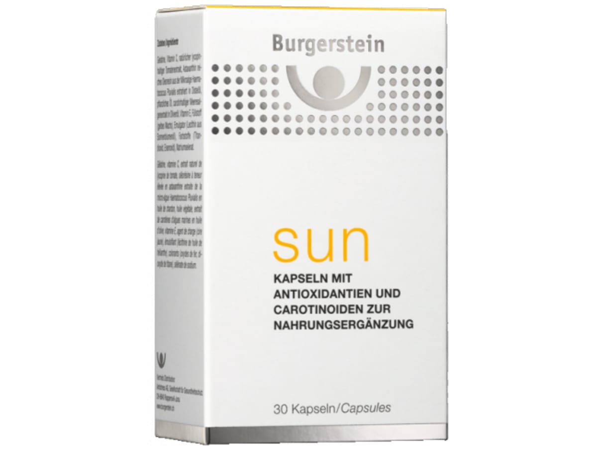 Sonnenschutz von innen mit Burgerstein Sun - Annabelle