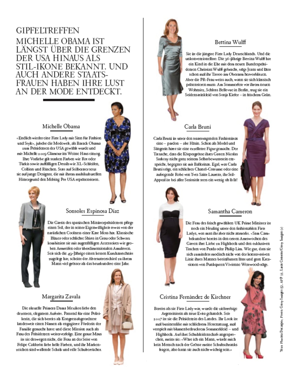 Stil-Ikonen: Gipfeltreffen der First Ladies - Annabelle