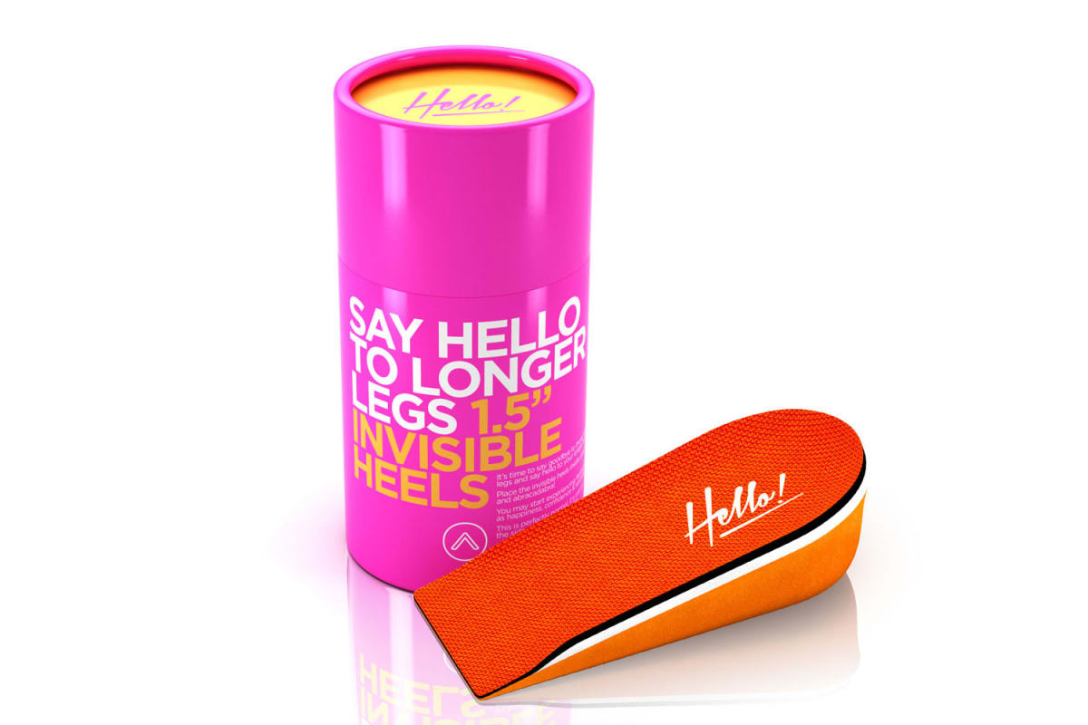 Vier Zentimeter grösser mit Invisible Heels - Annabelle