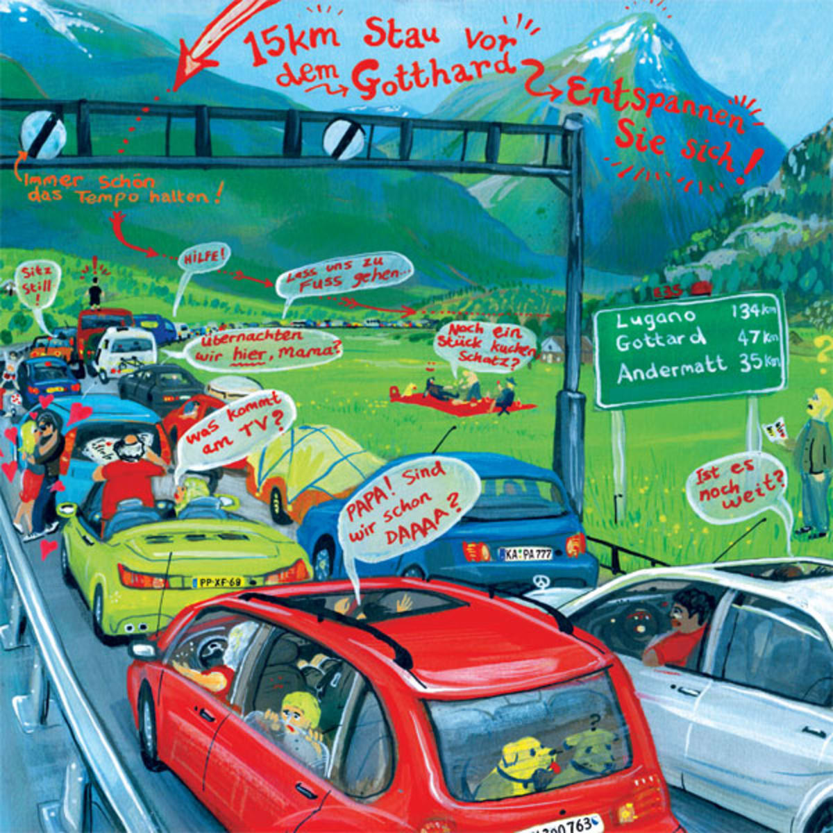 Stau - Wir-Gefühl - Annabelle