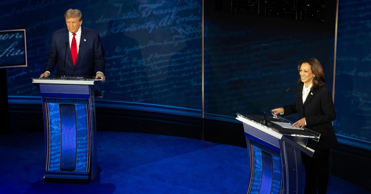 TV-Duell: Eine historische Leistung von Kamala Harris - annabelle