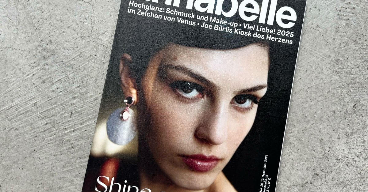 Das neue Heft ist da: Chefredaktorin Barbara Loop blickt auf das Jahr zurück - Annabelle