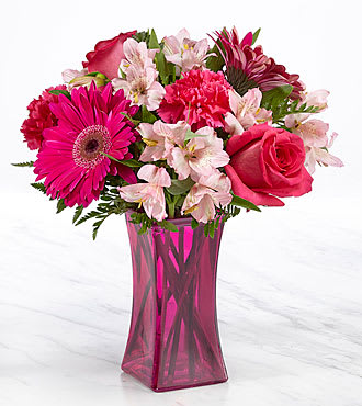 Raspberry Rush Bouquet Arrangement for Delivery