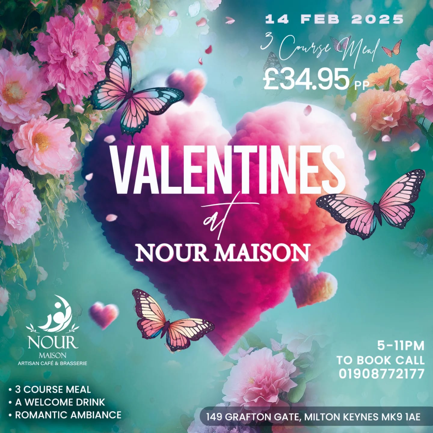 Nour Maison | Halal French & middle eastern Café Restaurant