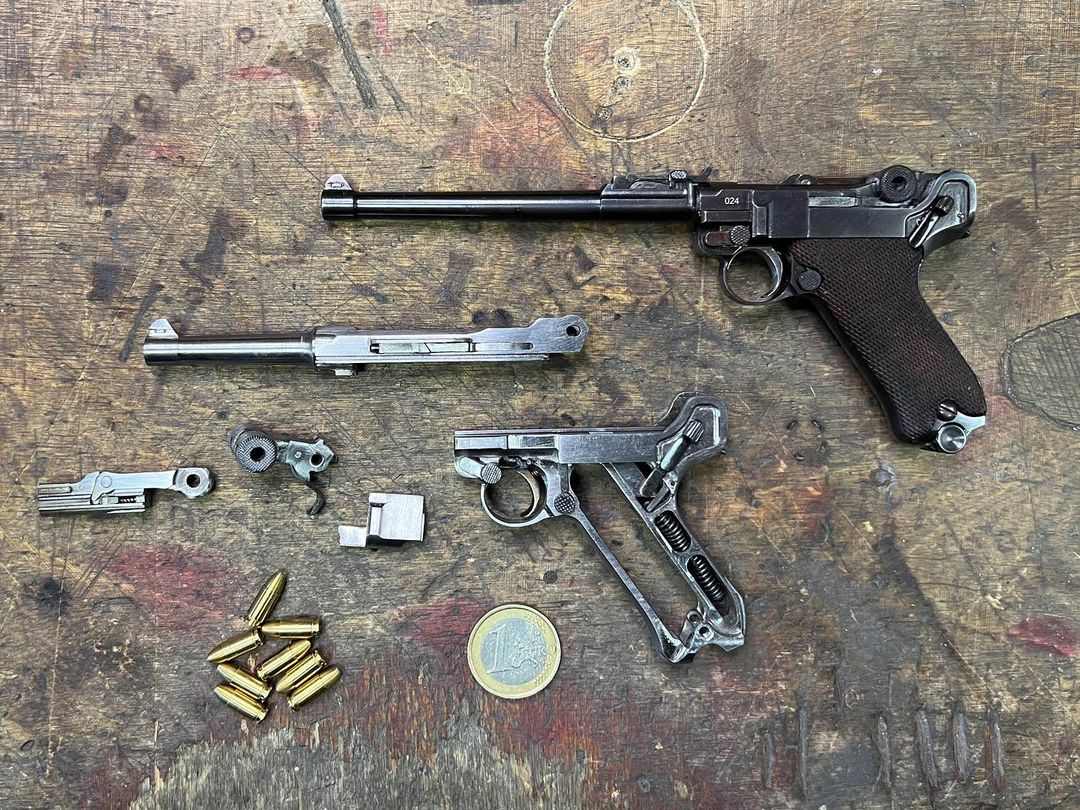 luger parabellum artillery - Premium Miniature Firearm | MiniatureArsenal