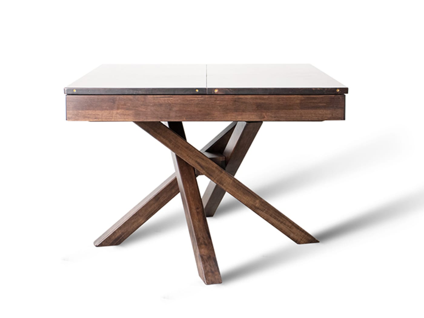 Tokyo Hardwood Extendable Dining Table | Arabica Walnut | 4 to 8 Seater