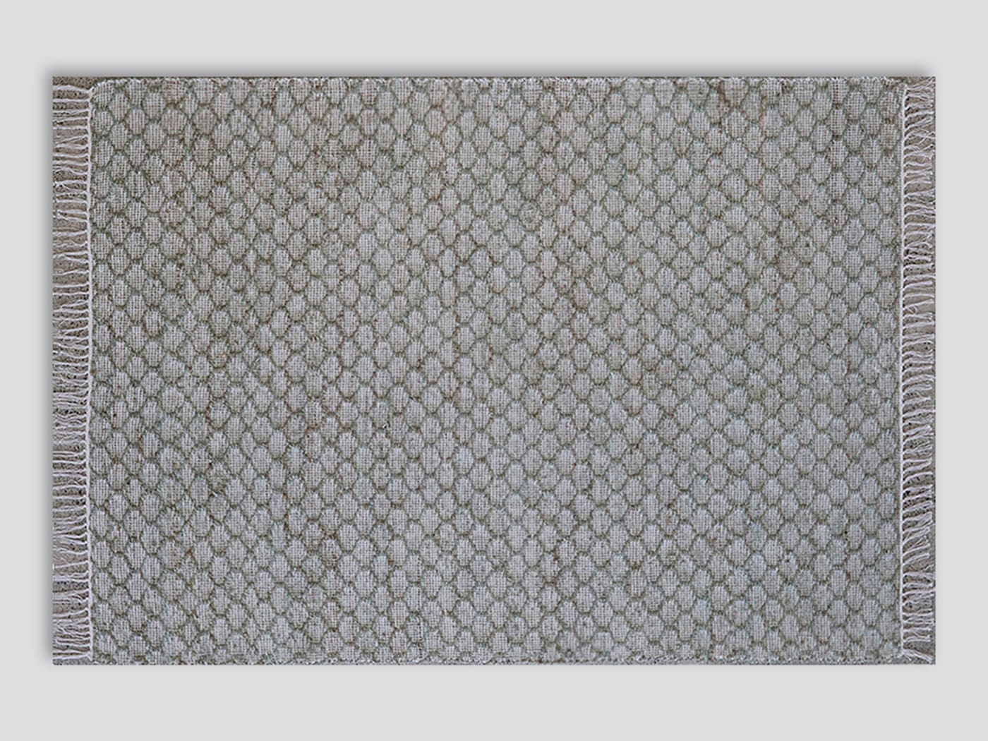 Myra Jute Pattern Rug | Green | 1.6m x 2.3m