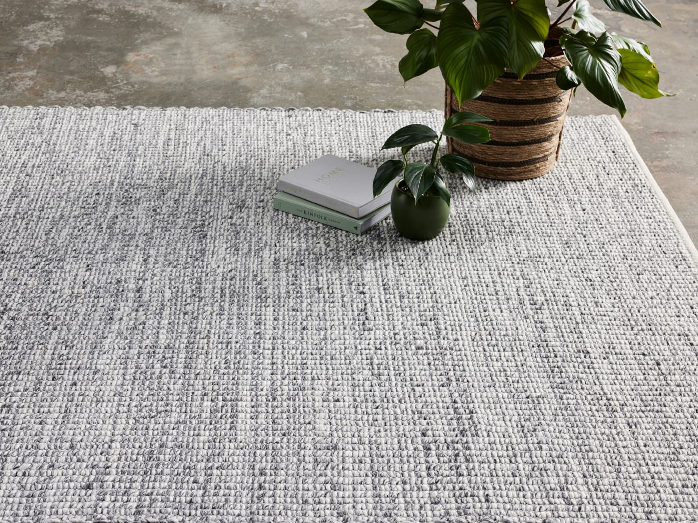 Elora Woven Area Rug | Grey | 1.6m x 2.3m
