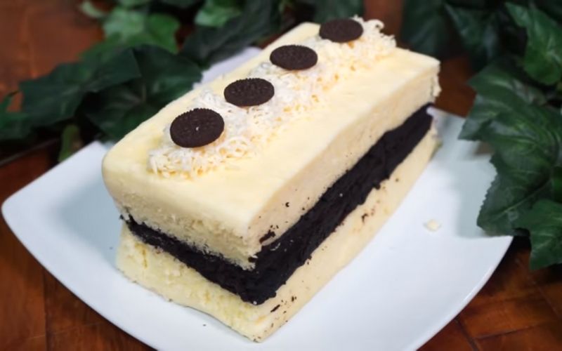 Resep Japanese Fluffy Oreo & Cheesecake Tanpa Oven Ala Tasyi Athasyia ...
