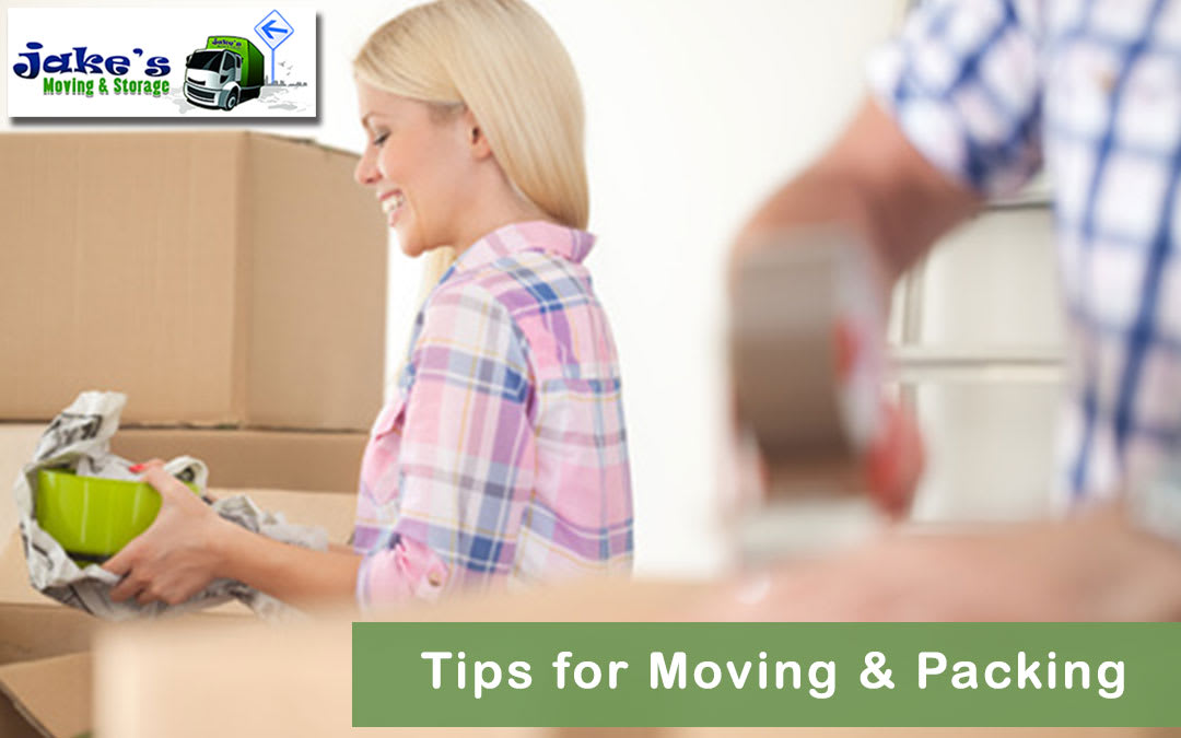 Moving & Packing Tips from Jake's Moving & Storage
