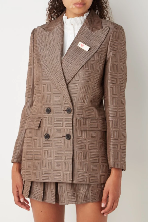Rent Sandro monogram blazer - Sandro | HURR