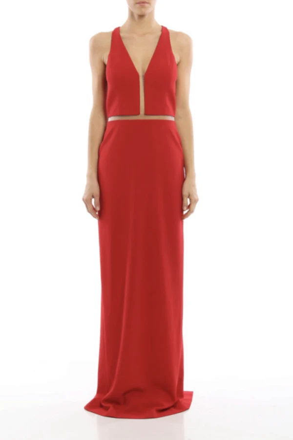 Rent Fish line V-neck gown - Alexander Wang | HURR