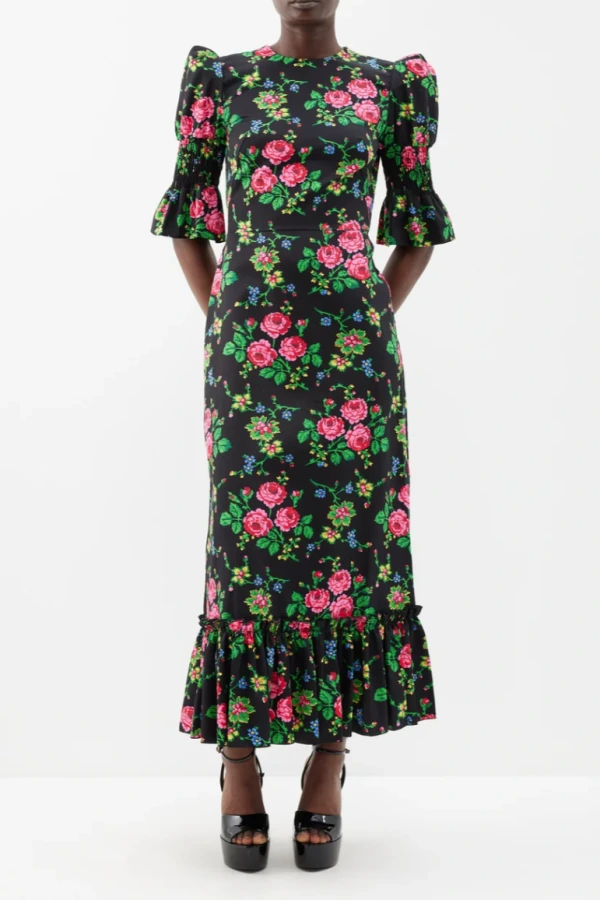 Rent The Toto Gypsy floral-print co - The Vampire’s Wife | HURR