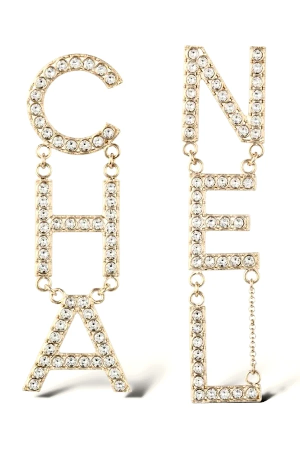 Rent Chanel letter earrings - Chanel | HURR