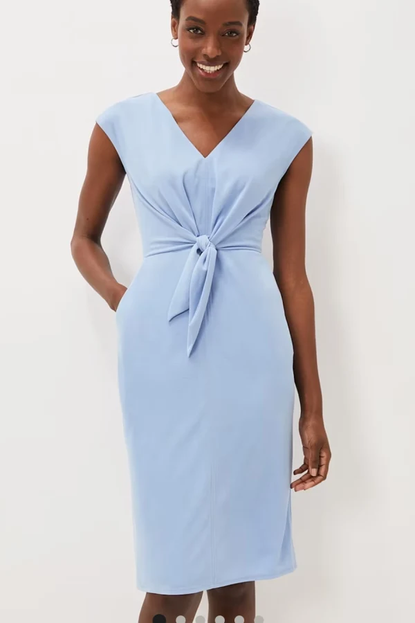 Rent Adeliade Tie Front Dress - Phase Eight | HURR