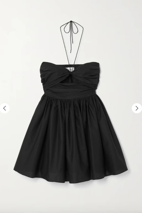 Rent Cutout ruched organic cotton-p - Matteau | HURR