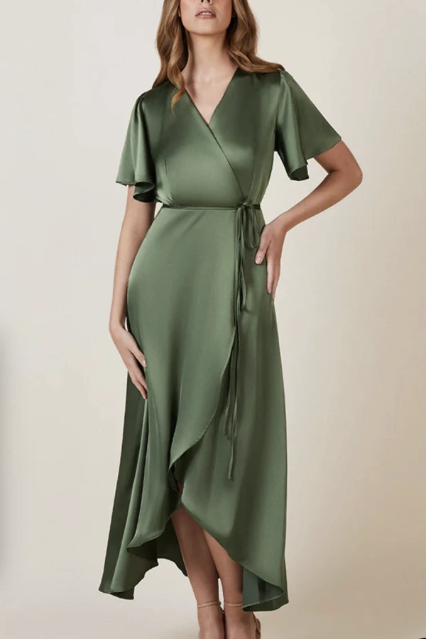 Rent Florence waterfall dress in XS - Rewritten | HURR