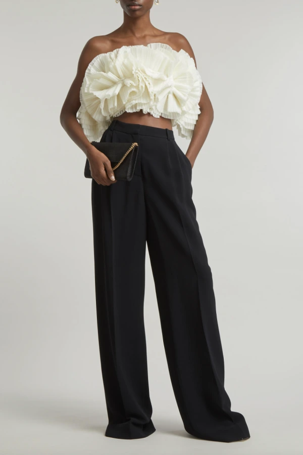Rent AJE Expressive Pleated Top - Aje | HURR