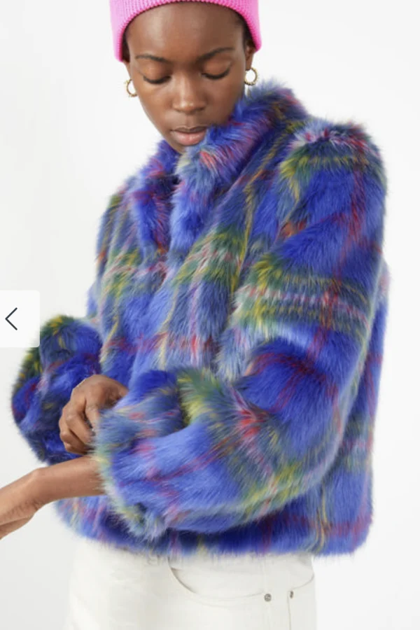 Rent Amy Fur Coat - Shrimps | HURR