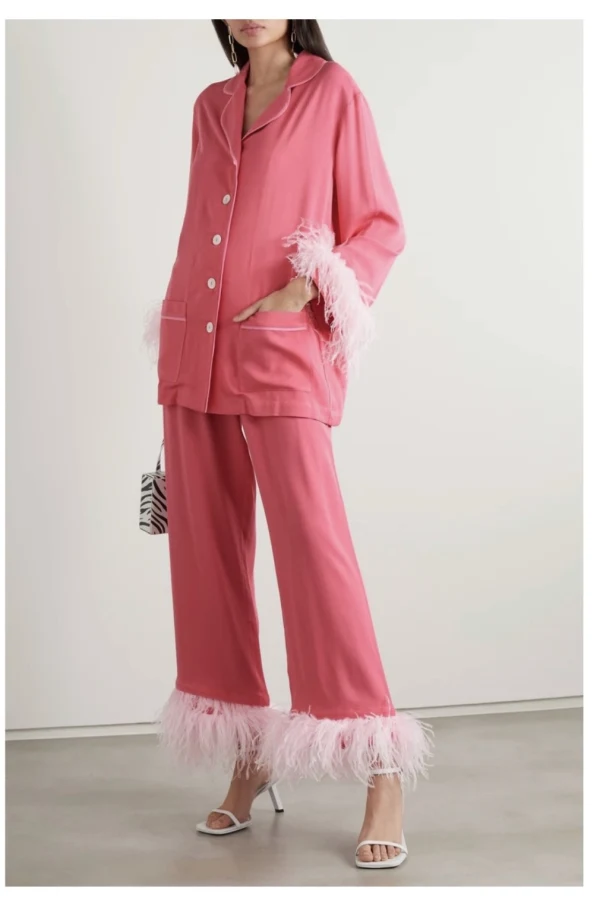 Rent Sleeper Feather Party PJ Set - Sleeper | HURR