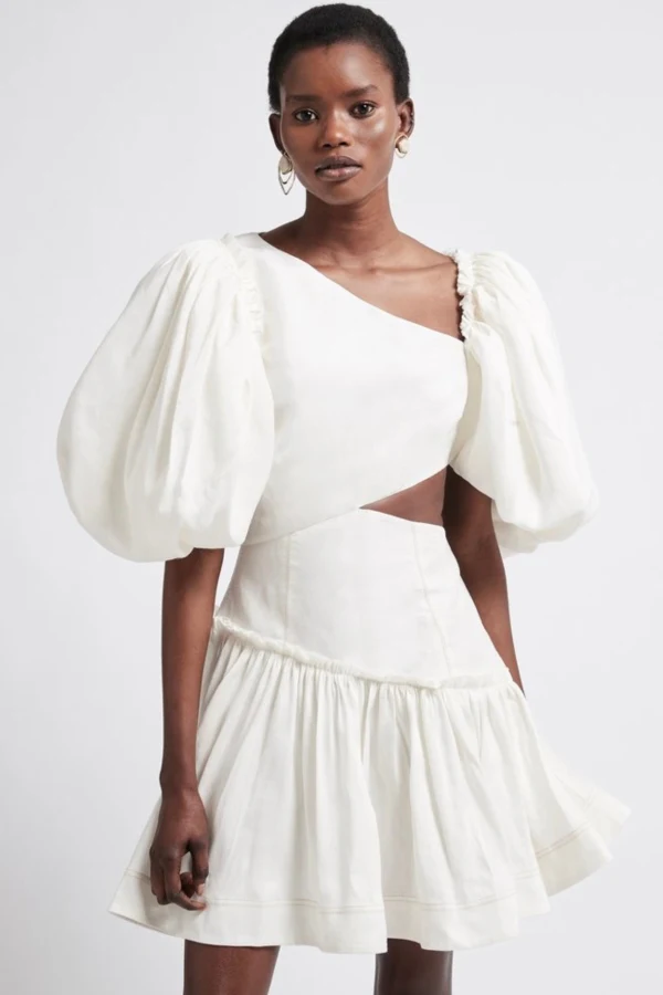 Rent Aje Chateau Cut-Out Mini Dress - Aje | HURR