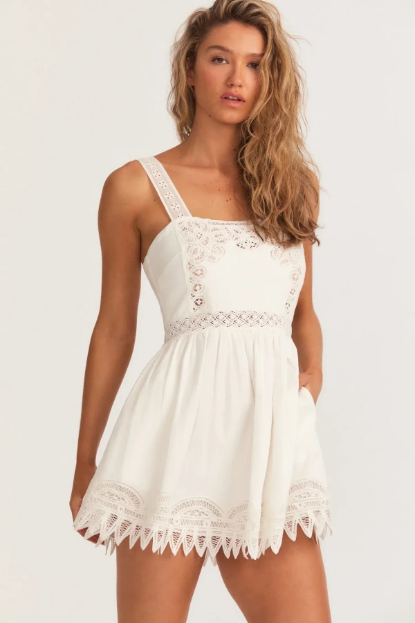 Rent Tariah Pinafore dress - LoveShackFancy | HURR