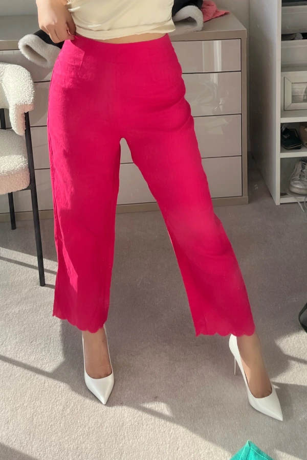 Rent Liam Linen Pants - Reformation | HURR