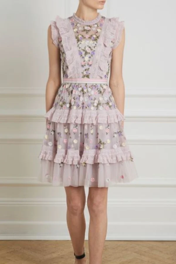 Rent Pink needle and thread dress - Needle & Thread | HURR