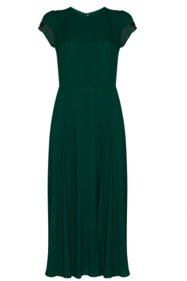 Rent Green Gavin Dress - Reformation | HURR