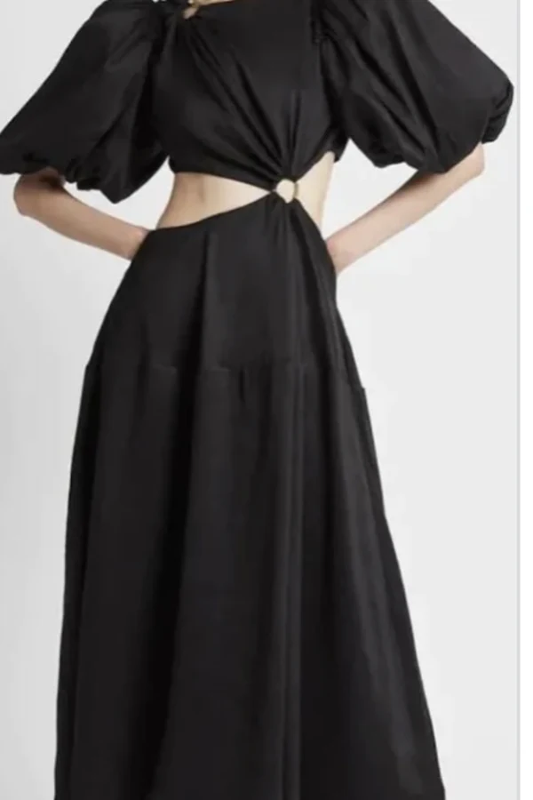 Rent Aje Women's Black & Gold Dress - Aje | HURR