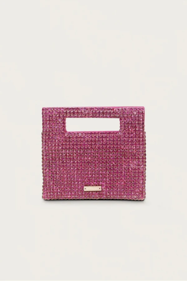 Rent LUCINDA NANO RHINESTONE CLUTCH - Cult Gaia | HURR
