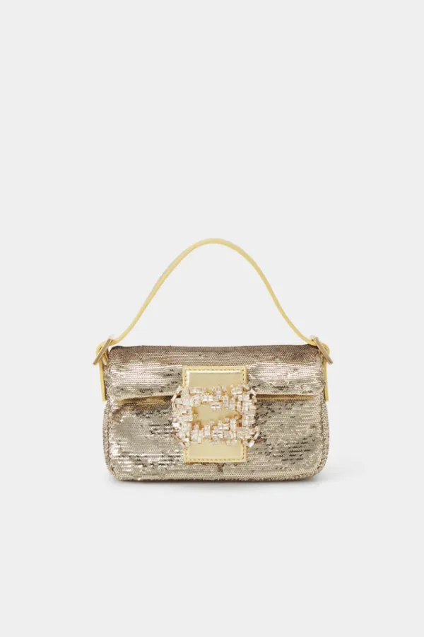 Rent Mini Habibi Gold Handbag - GEDEBE | HURR