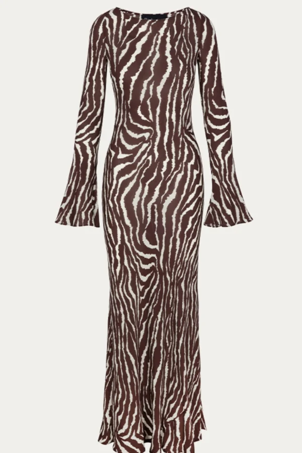 Rent The Gia Dress in Animal Print - Realisation Par | HURR