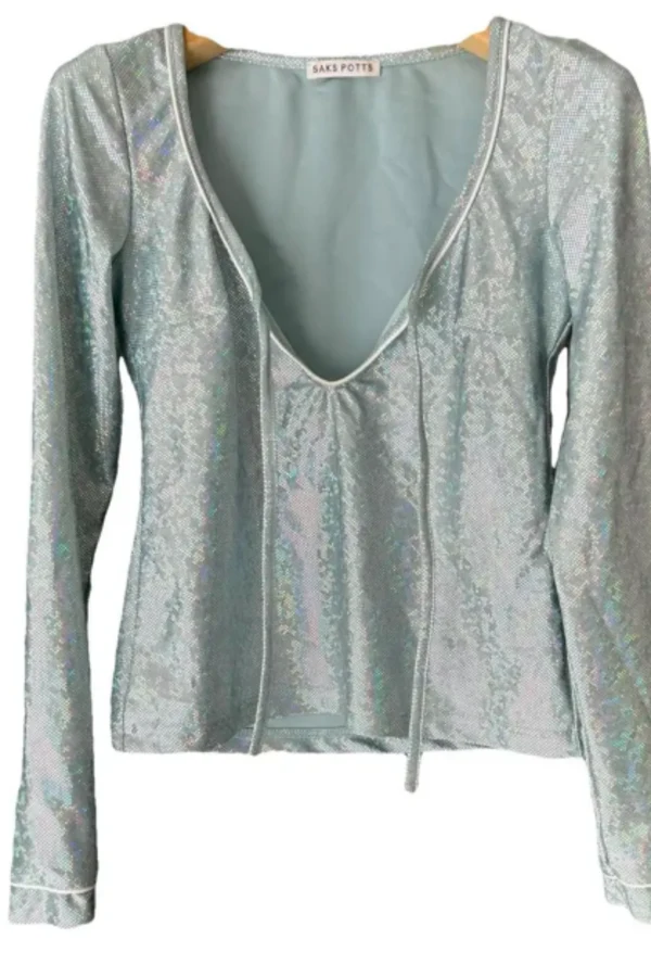 Rent Saks Potts Silver Top - Saks Potts | HURR
