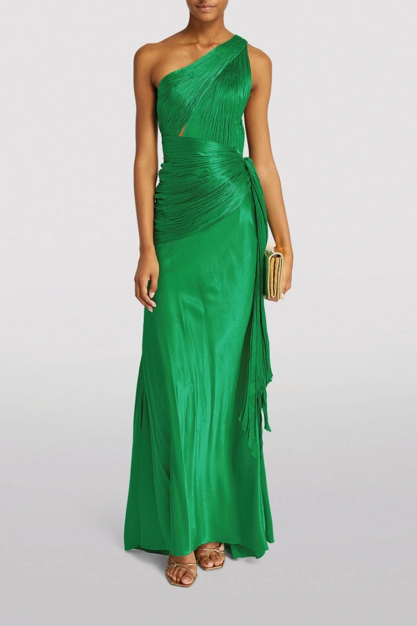 Rent One-Shoulder Irma Gown - Maria Lucia Hohan | HURR